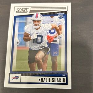 Toys | Buffalo Bills Khalil Shakir Rookie Card | Poshmark